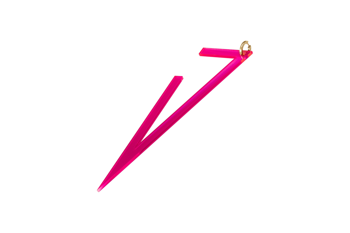 PENDIENTE "LOGO PINK" | CATALINA D'ANGLADE
