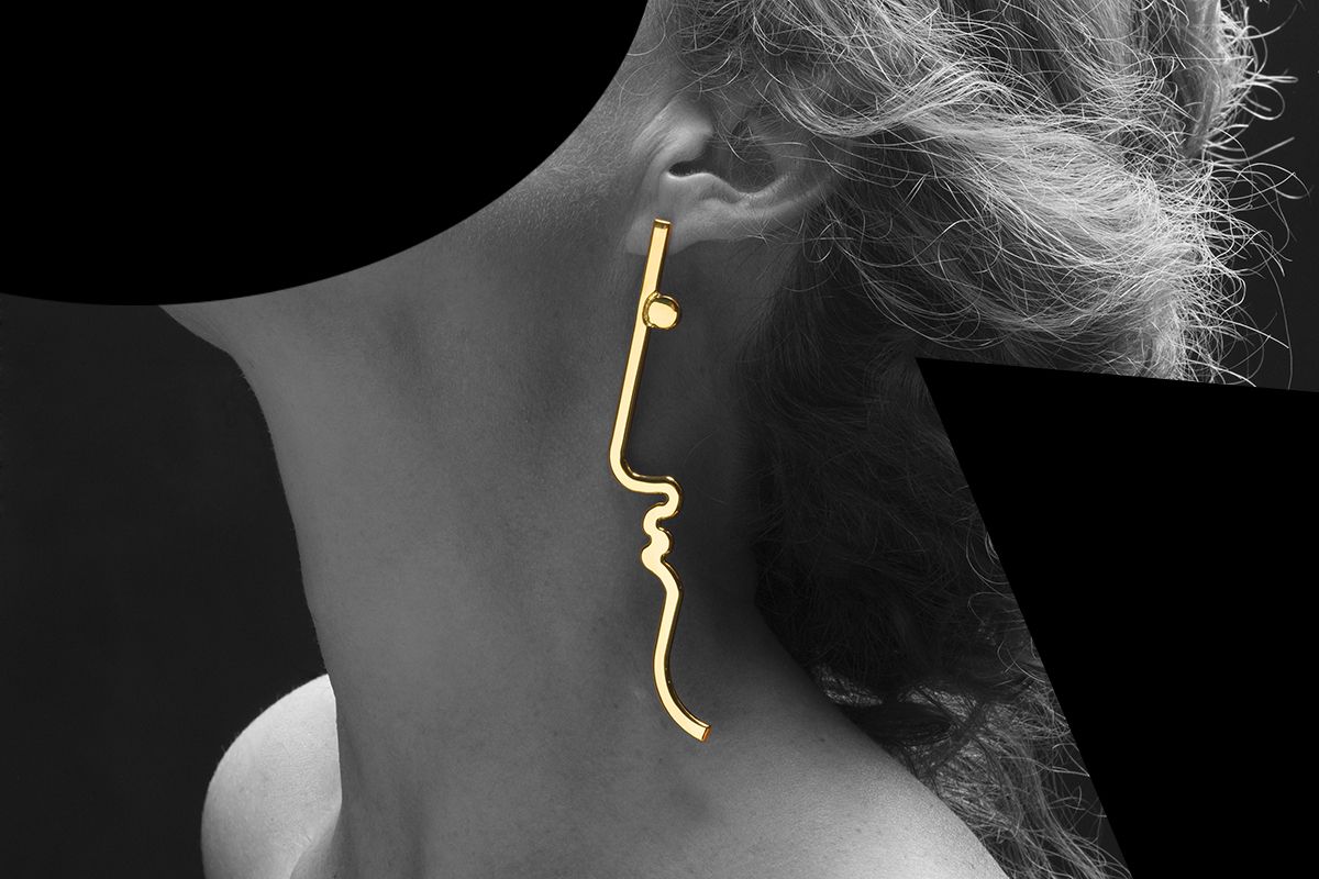 "OSKAR" EARRING. | CATALINA D'ANGLADE