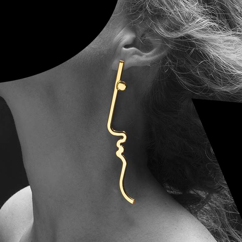 "OSKAR" EARRING. | CATALINA D'ANGLADE